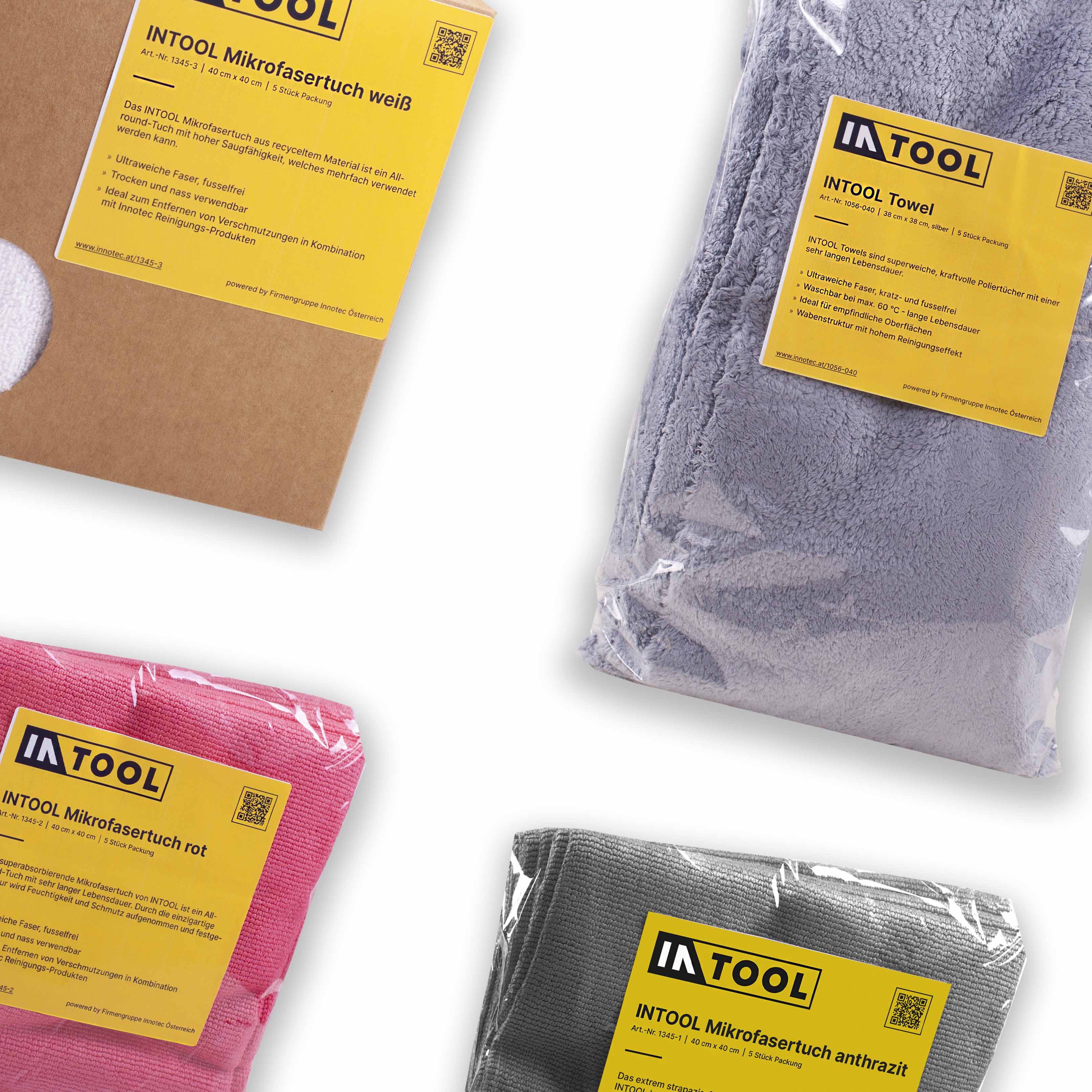 New in: Reinigungstücher von INTOOL - Innotec Österreich