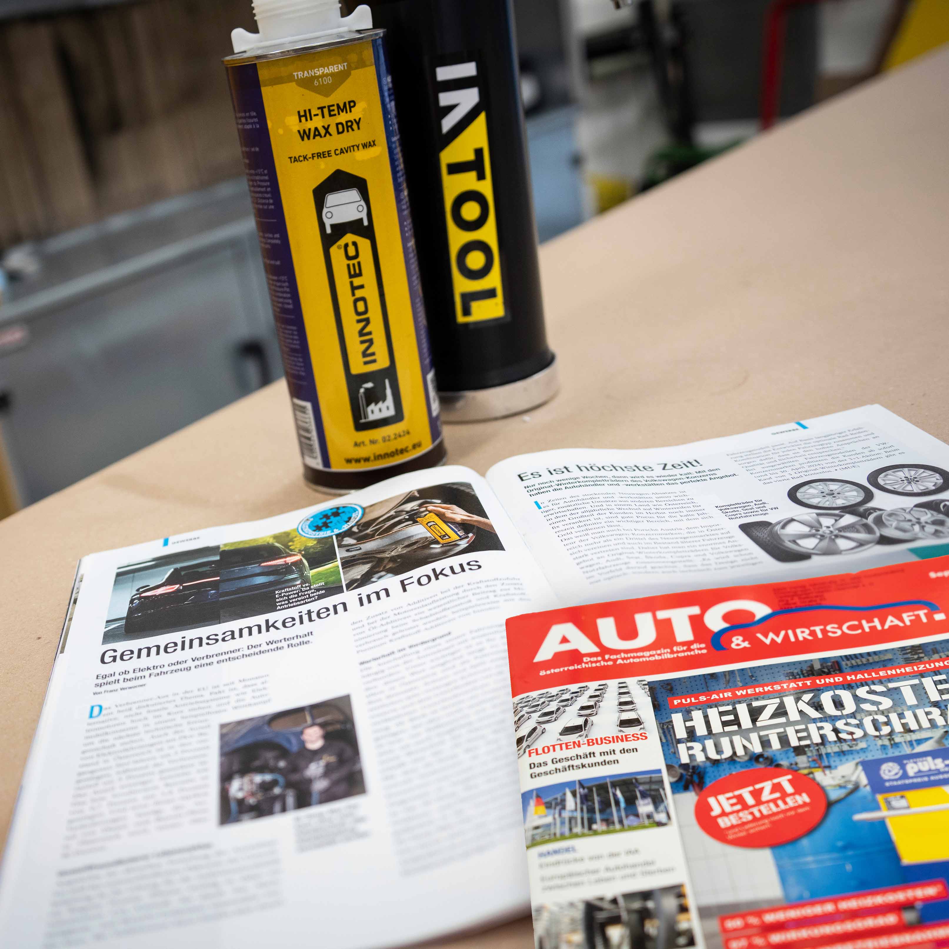 Verbrenner und E-Motoren im Fokus - Innotec Österreich